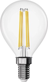 Emos LED žárovka Filament Mini Globe, E14, 3,4W (40W), 470lm, 4000K