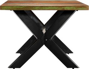 Jídelní stůl 200 x 100 x 75 cm masivní recyklované dřevo 247429