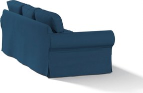 Potah na pohovku IKEA  Ektorp 3-místná, nerozkládací barva tmavě modrá