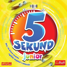TREFL HRA 5 Sekund Junior kvízová s časoměřičem CZ *SPOLEČENSKÉ HRY* tr01884