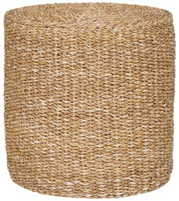 House Nordic Pouf RIVERA hnědý