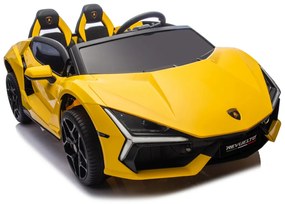 Dětské elektrické auto Lamborghini Revuelto XL STRONG žluté