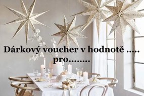 Dárkový voucher v hodnotě 2000 Kč
