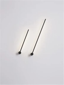 LED nástěnné svítidlo Synthesi černé