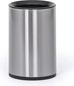 Odpadkový koš 10 l, stříbrný