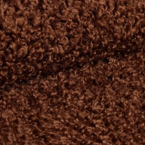 Modulární pohovka z textilie bouclé v terakotové barvě 188 cm Bellis – Micadoni