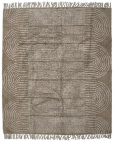 BLOOMINGVILLE Bavlněný koberec ZEYNEP 215x150cm hnědý 82054443