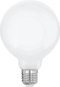 EGLO LED žárovka E27 G95 7W 806lm 2700K pr. 95 x 137 mm, opálová