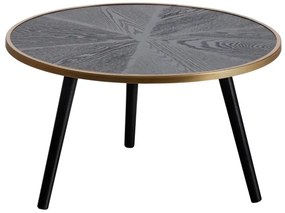 Binck príručný stolík drevený čierny
