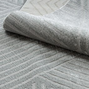 Dywany Łuszczów, Kusový koberec Balance 1503 grey, 80x150, šedá, ložnice