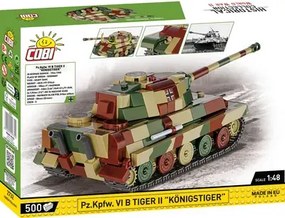 COBI 2732 II WW PzKpfw VI B Tiger II Konigstiger, 1:48, 500 k