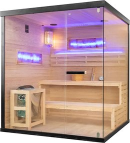 BPS-koupelny Finská sauna Relax  180x160, 4-5 osob