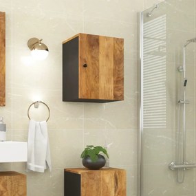 vidaXL Koupelnová nástěnná skříňka 38x33x48 cm masivní akáciové dřevo [351992] Barva: medová hnědá
