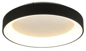 Mantra 8025 Niseko, černé stropní svítidlo LED 30W 3000K, průměr 45cm