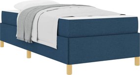 Rám postele Modrá 80 x 200 cm textil 3398898