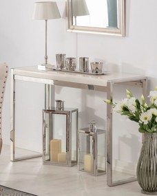 Konzola Chianti marble ivory white 120x40x80cm