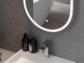 Mexen Bono osvětlené koupelnové zrcadlo 55 x 155 cm, LED 6000K, proti zamlžení - 9816-055-155-611-00