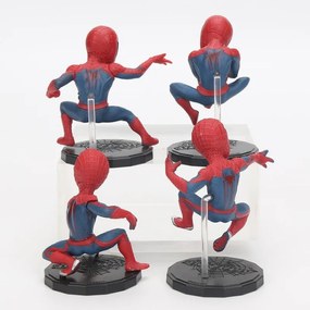 Figurky Spiderman s podstavcem 4 ks