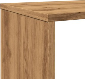 Knihovna dub artisan 132 x 29 x 141,5 cm kompozitní dřevo 3310315
