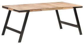 Jídelní stůl 180 x 90 x 76 cm masivní mangovníkové dřevo,  288119