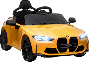 Dětské elektroauto AIYAPLAY 12V s dálkovým ovládáním 2.4G, zavěšením, měkkým startem, MP3, USB, LED světly, klaksonem, rychlostí 3-5 km/h, pro děti 3-