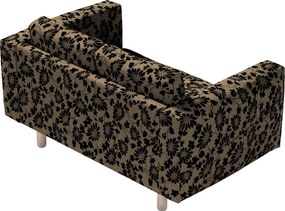 Potah na pohovku IKEA Norsborg 2-místná barva béžová látka pletený vzor, vzorované