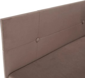 Válenda AURIA UNI 90x200 s úložným prostorem, hnědá Taupe Trinity 06 Kondela 0000395672
