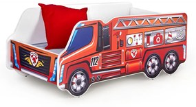 Dětská postel Fire Truck vícebarevná