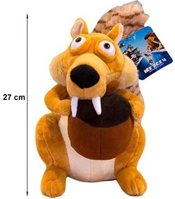 Plyšák Scrat Veverka Doba Ledová 27 cm