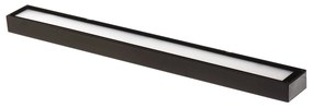 Nástěnné svítidlo Mera LED, šířka 80 cm, černá, 4000K