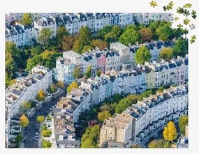 Galison Puzzle Grey Malin Notting Hill 1000 dílků / od 8 let