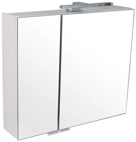 BPS-koupelny Zrcadlová skříňka závěsná s LED osvětlením Bellinda NEW 70 ZS
