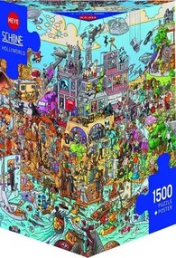 HEYE Puzzle Hollyworld / 1500 dílků / 80 × 60 cm