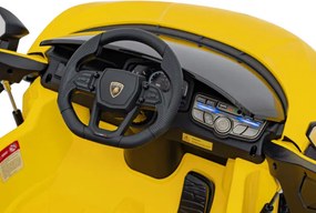 Elektrické autíčko Lamborghini Revuelto žluté