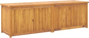 Zahradní box 175 x 50 x 55 cm masivní teakové dřevo 318734