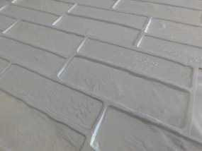 3D obkladový omyvatelný panel PVC Expansit Stone šedý (476 x 955 mm)