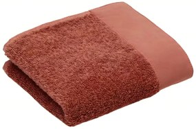 OnaDnes -20% Terakotově červený bavlněný ručník Kave Home Takeshi 30 x 50 cm