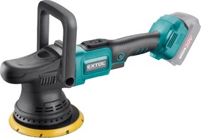 Leštička orbitální aku SHARE20V, 150mm, BRUSHLESS, bez baterie a nabíječky, EXTOL INDUSTRIAL 8791845