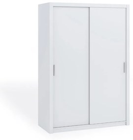 Šatní skříň 150 s posuvnými dveřmi Veria Barevné provedení: Bílá