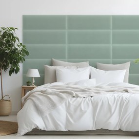 Sametový čalouněný panel - Obdélník - 80x20cm Farba: Máta