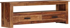 vidaXL TV stolek 118 x 30 x 40 cm masivní sheeshamové dřevo [247715]