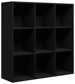 vidaXL Knihovna černá 98 x 29 x 97,5 cm kompozitní dřevo