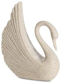 EUROFIRANY DEKORAČNÍ SOŠKA LOGAN 15X6X18 CM BÉŽOVÁ