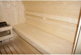 RAKOUSKÝ produkt - Venkovní sudová sauna TROMSÖ XL pro 6 osob 189x 220 x 191,5 cm ( F50220 )