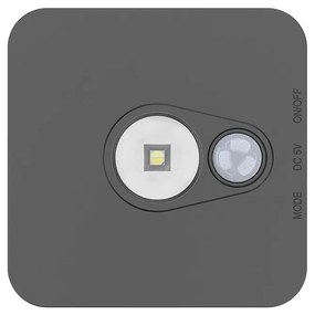 LED svítidlo Stanley, 1x LED 0,5w 3000-6000k, 3CCT, b, senzor pohybu