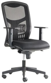 Kancelářská židle ALBA YORK BLACK 27 síť s područkami