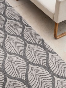 NORTHRUGS, Běhoun Duet Liora 106246 White/Gray - na ven i na doma, 80x250, šedá, chodba / předsíň