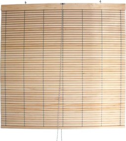 Vingo Dřevěná roleta na pergolu – přírodní Šířka rolety: 100 cm, Rozvin rolety: 200 cm
