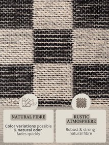 Koberec Hanse Home Handloom 1.0 REX přírodní / bílý / černý