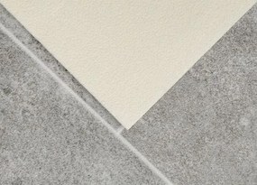 Breno PVC PLAZA Kent 968M - šedá dlažba, šíře 100 cm